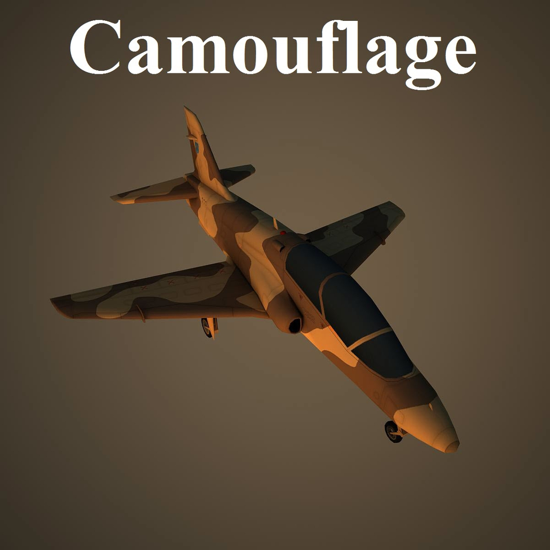 3d Model Of British Aerospace Hawk