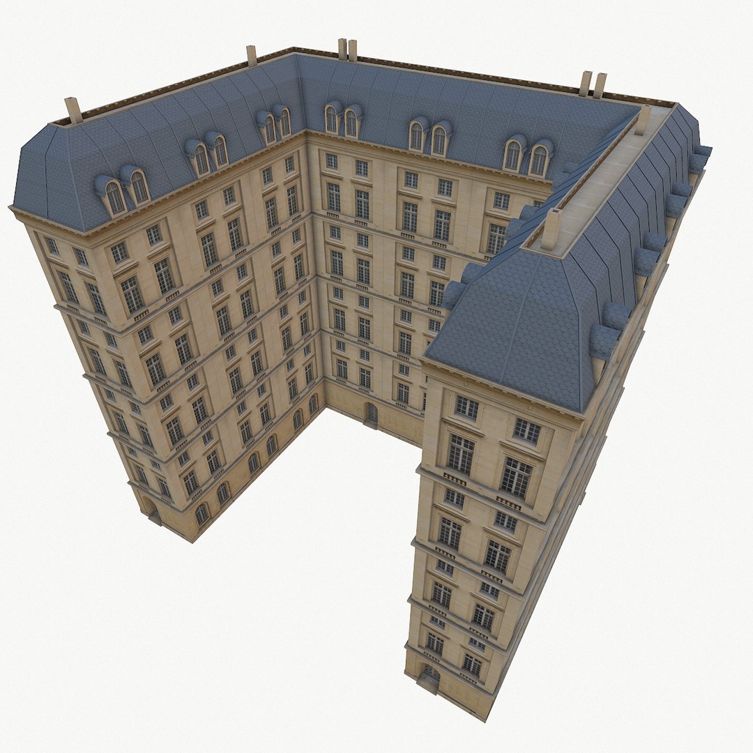Classical Building 3D Model - TurboSquid 1338320