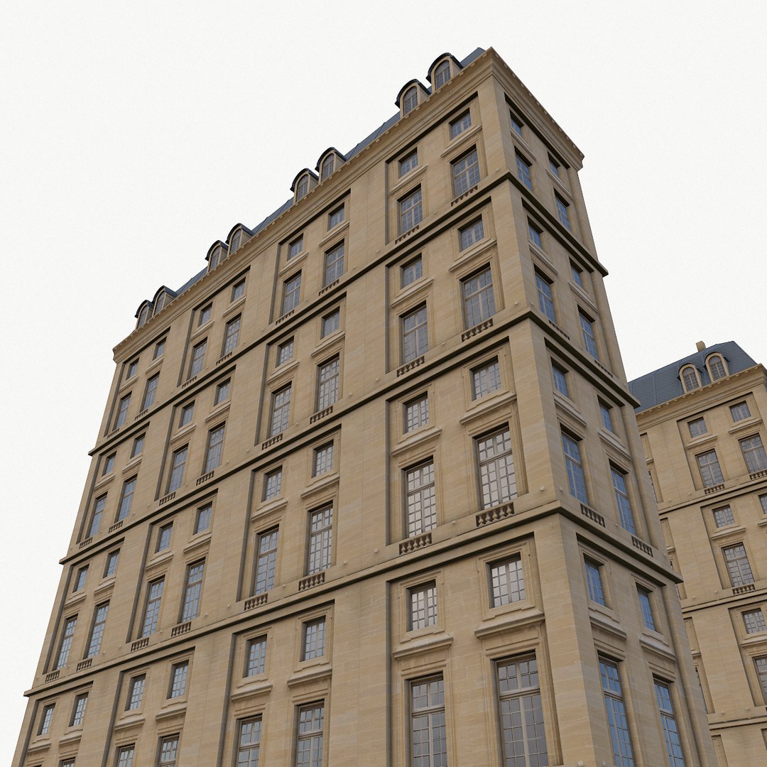 Classical Building 3D Model - TurboSquid 1338320