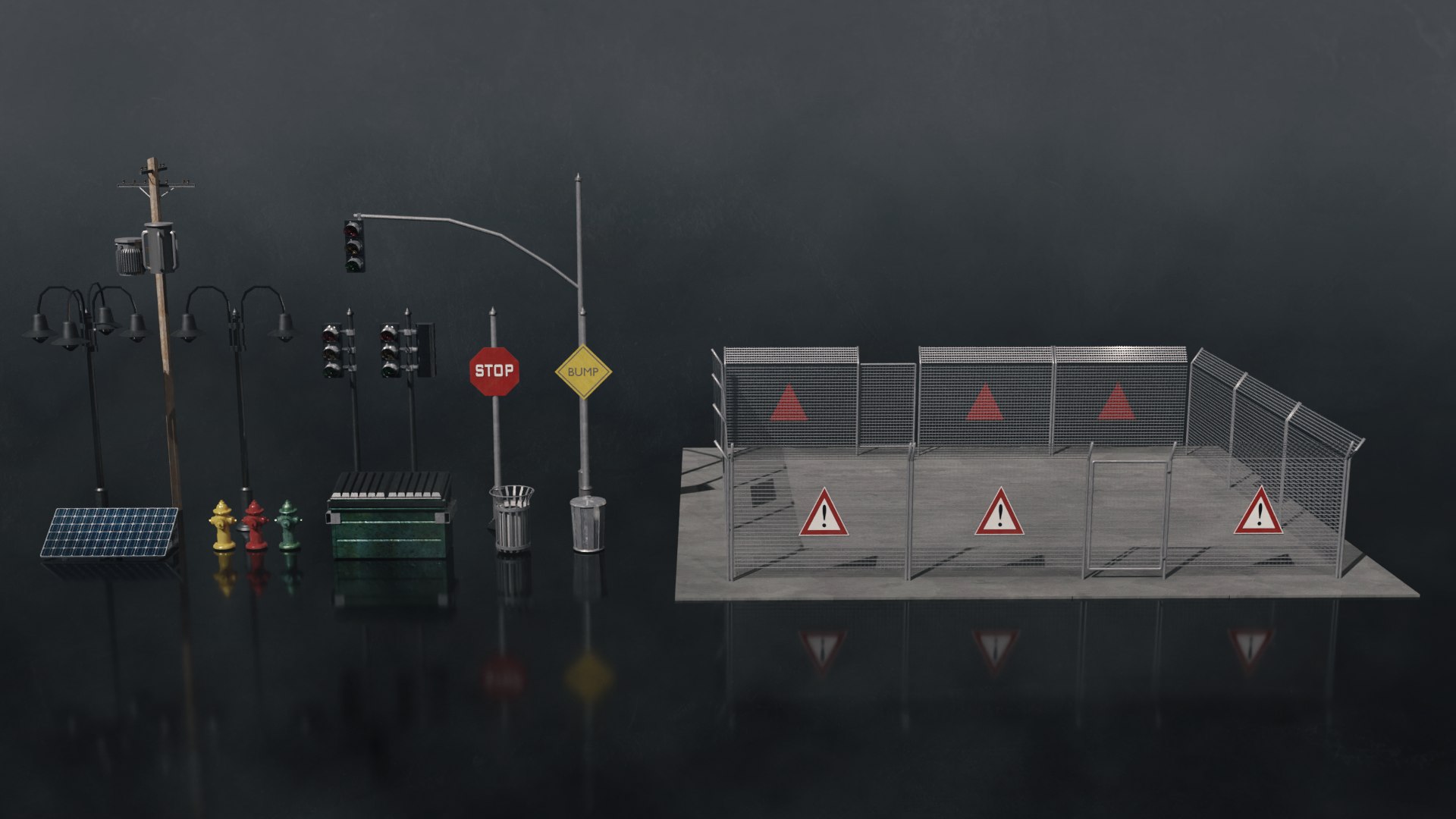LA City Kit 3D Model - TurboSquid 2067461
