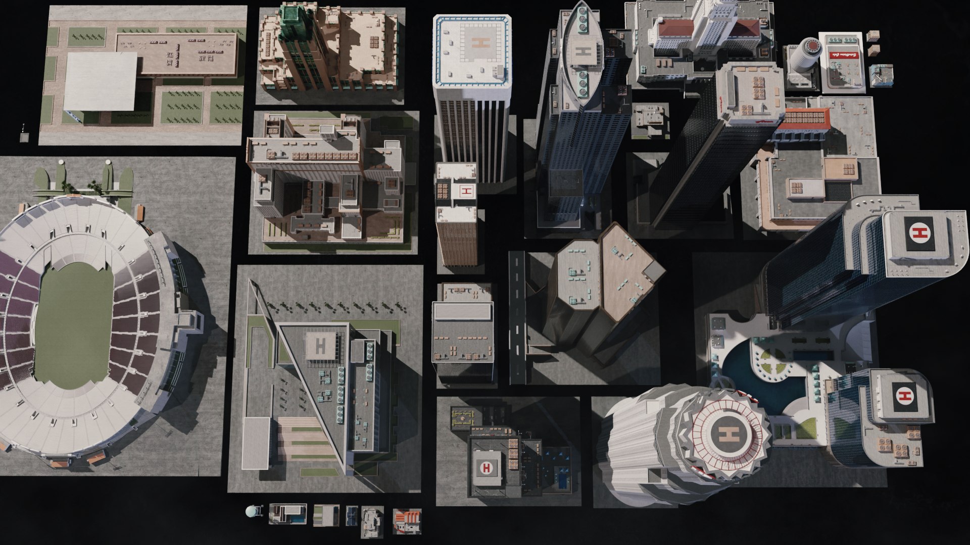 LA City Kit 3D Model - TurboSquid 2067461
