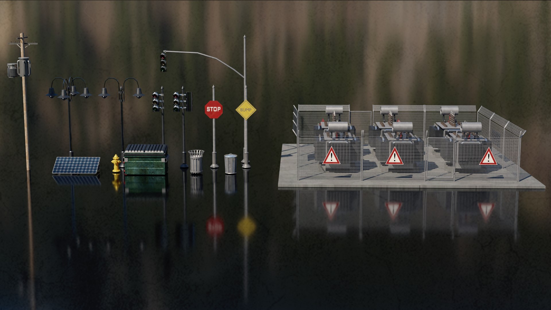 LA City Kit 3D Model - TurboSquid 2067461