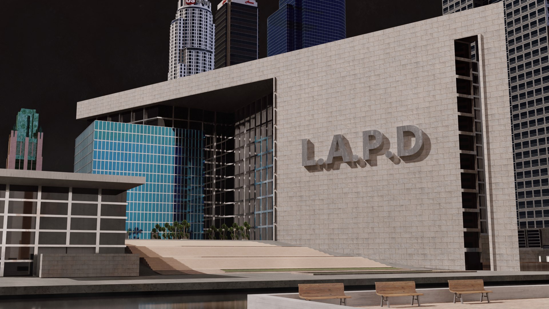 LA City Kit 3D Model - TurboSquid 2067461