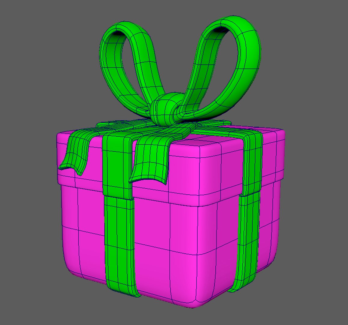 3D Gift Cartoon - TurboSquid 1505196