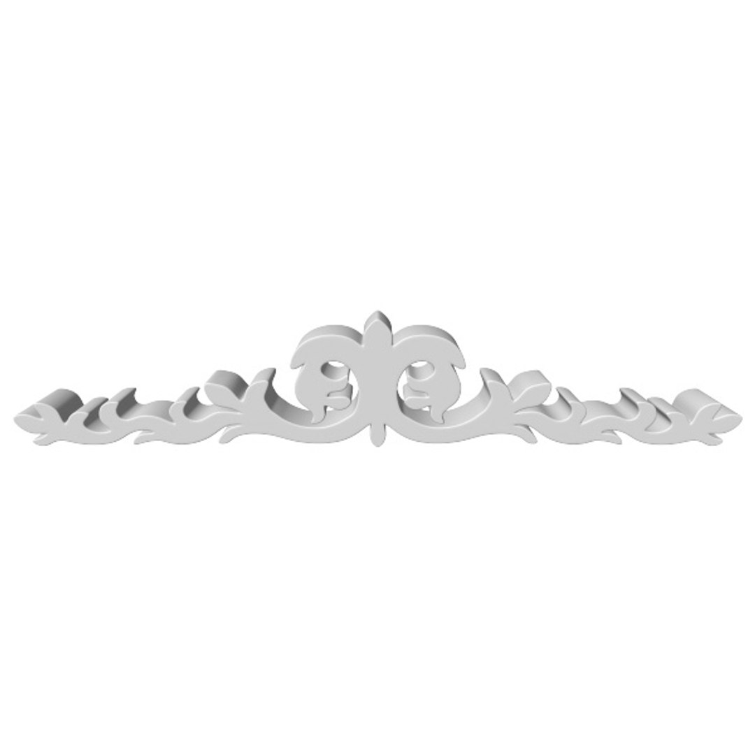 3d Model Decorative Window Header