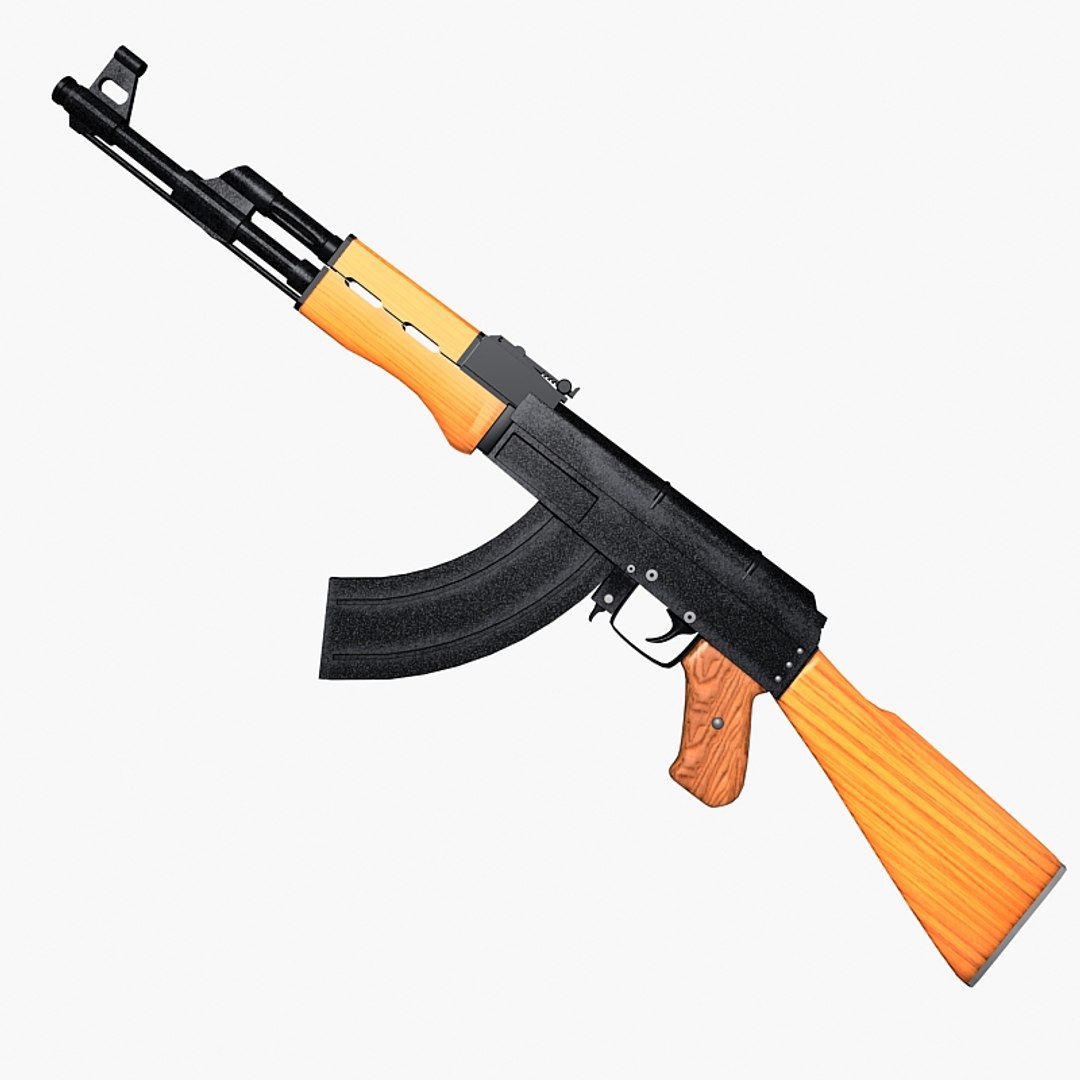 Soviet Ak 47 Assault Rifle Max