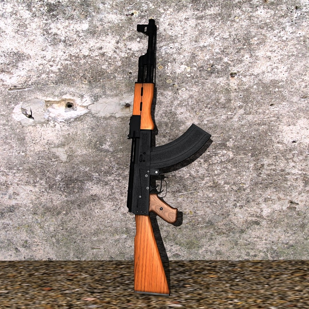 Soviet Ak 47 Assault Rifle Max
