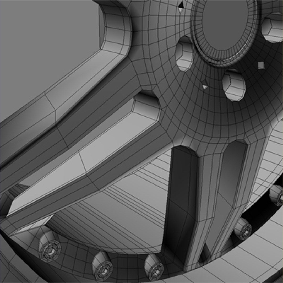 Brabus Monoblock Vi Wheel 3d Model