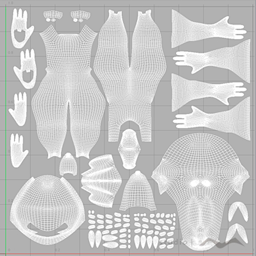 Free Obj Model Bad-boon Creature