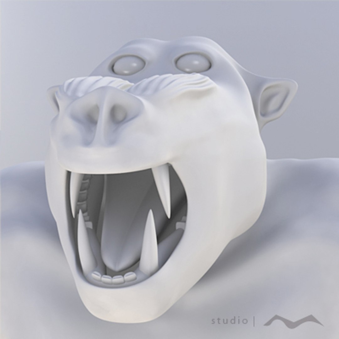 Free Obj Model Bad-boon Creature