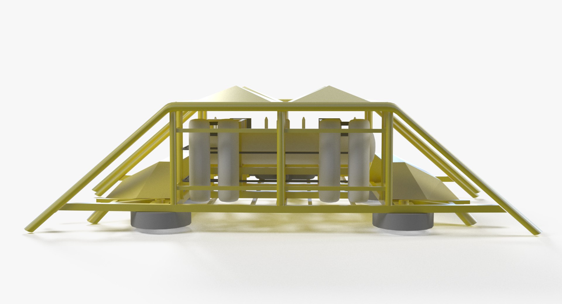 Subsea Separation Station 3d Model