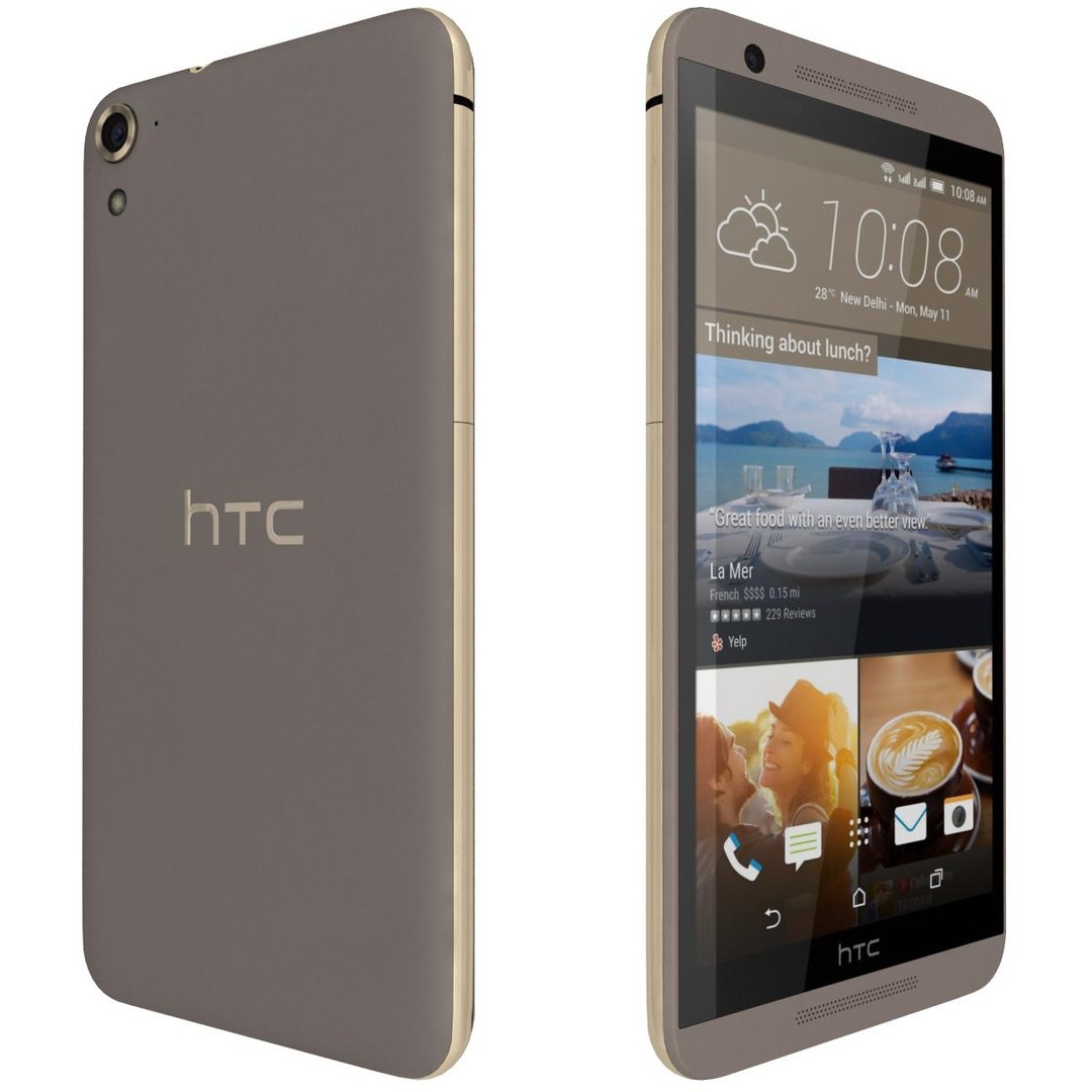 Htc E9s Dual Sim 3d Model