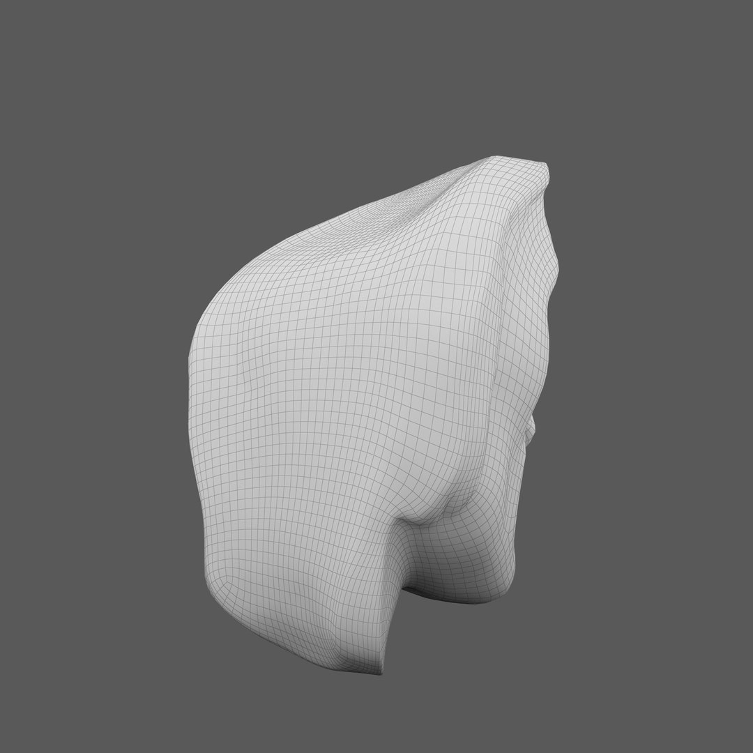 3D Model Dante Death Mask - TurboSquid 1212437