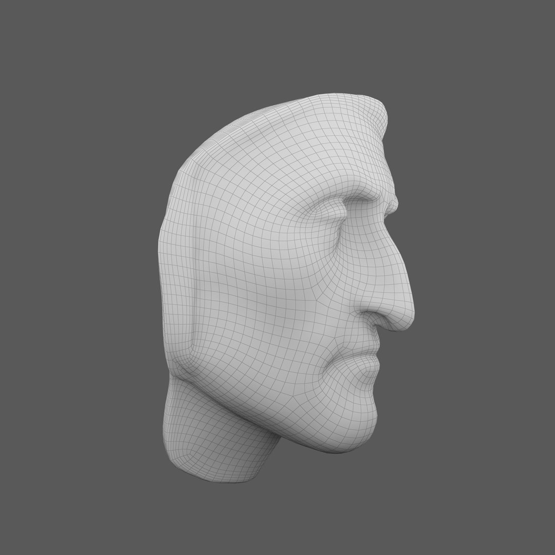 3D Model Dante Death Mask - TurboSquid 1212437