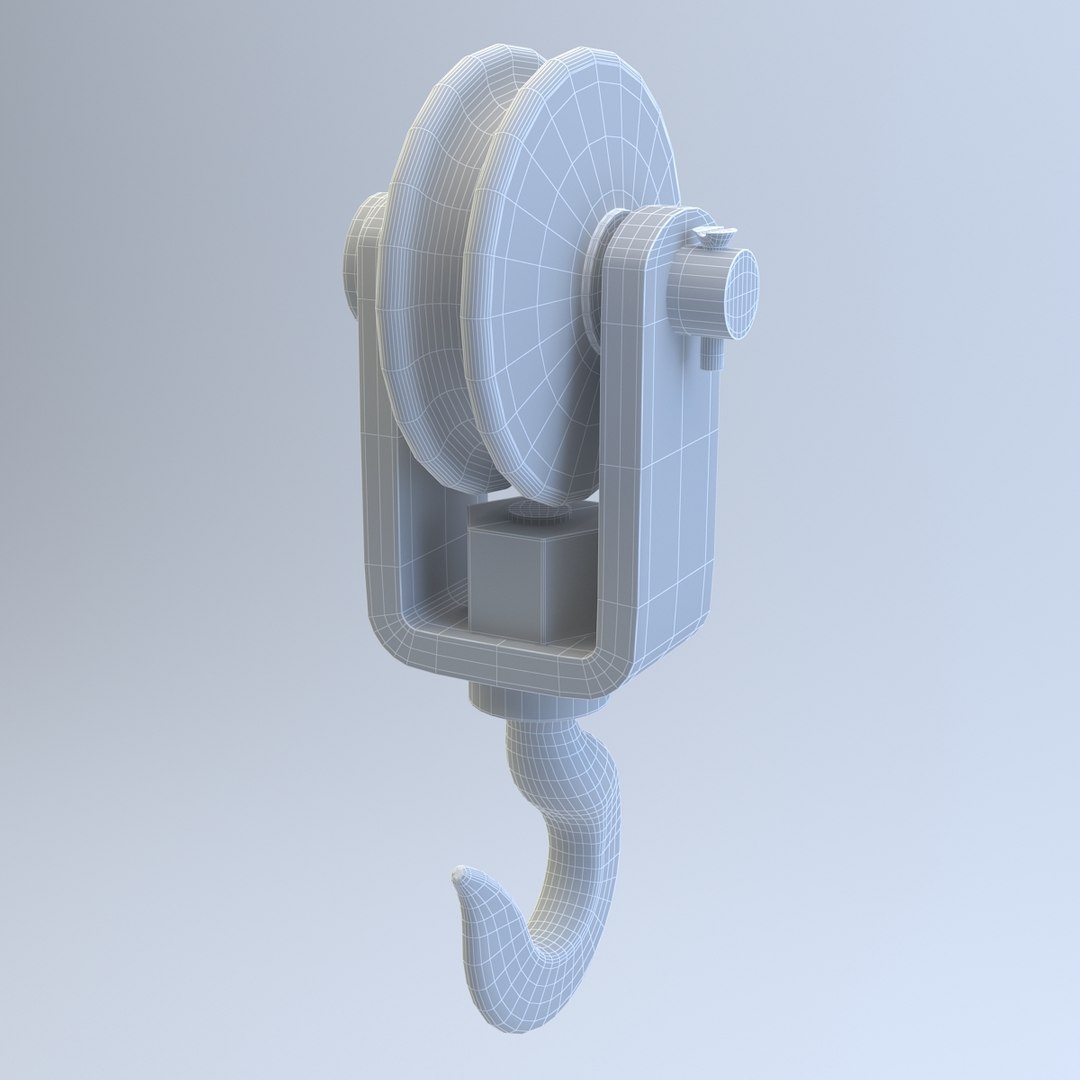 Crane Hook 3d Model
