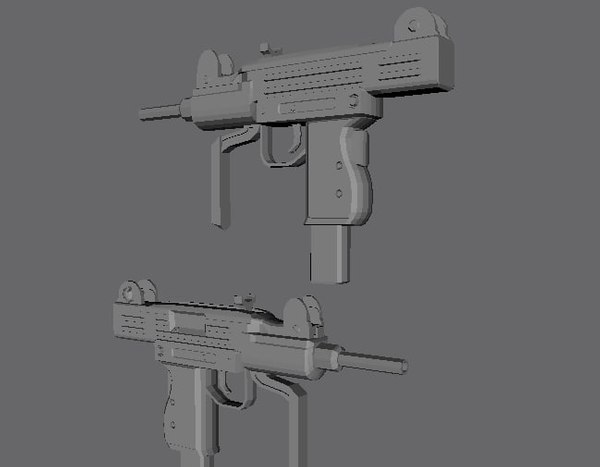 Uzi 3D Models for Download | TurboSquid