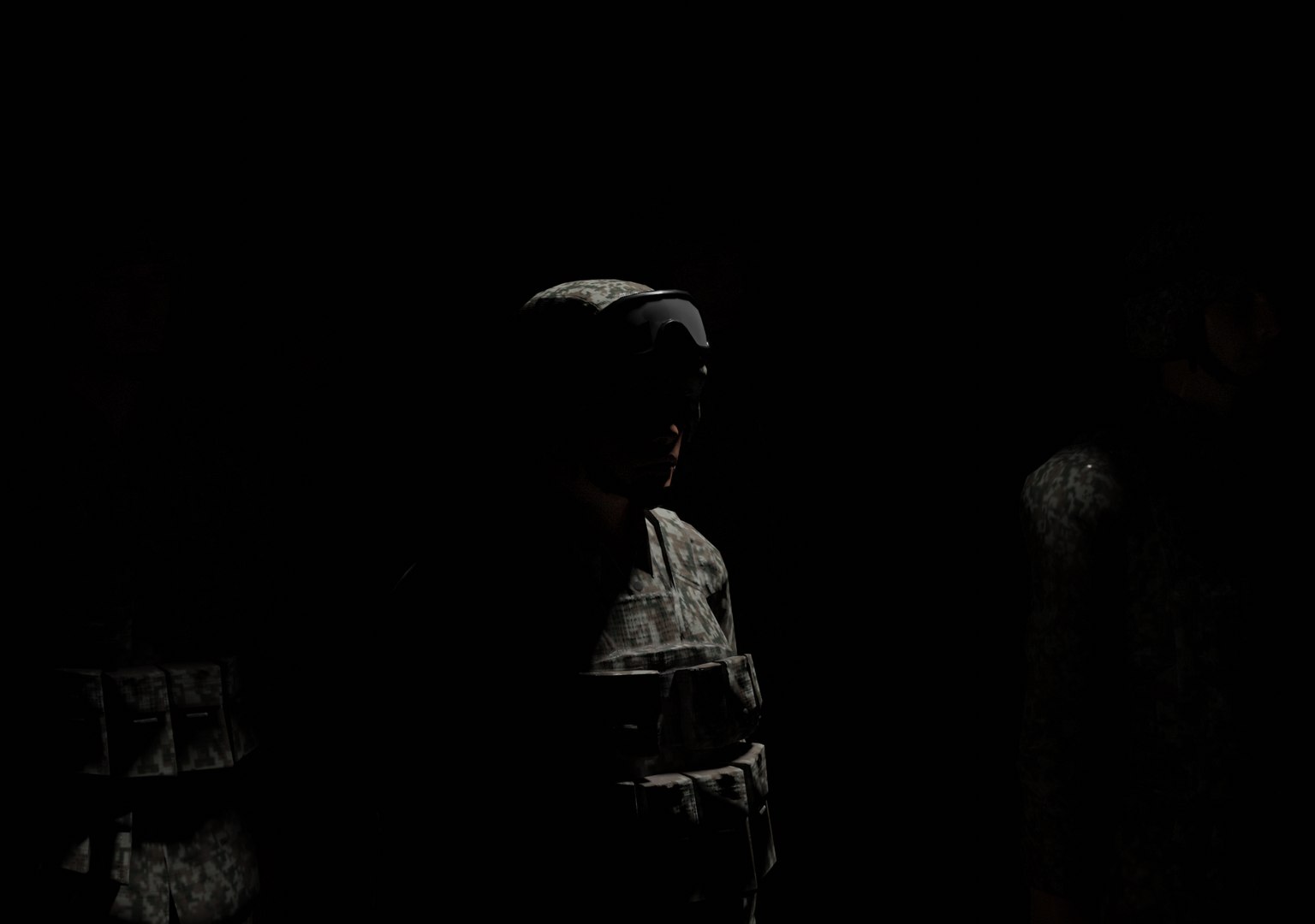 Generic Army Modern Female Soldier 3D Model - TurboSquid 1811920