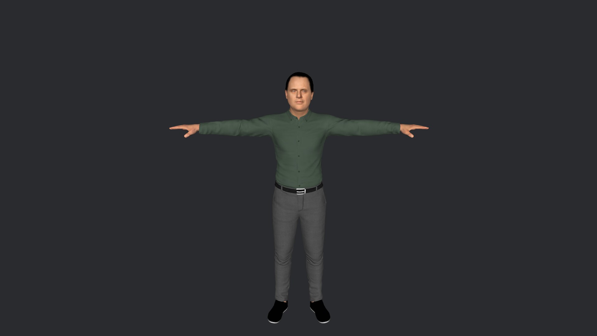 3D Hannibal Lecter Hyper Realistic Full Body Rigged Character Model ...
