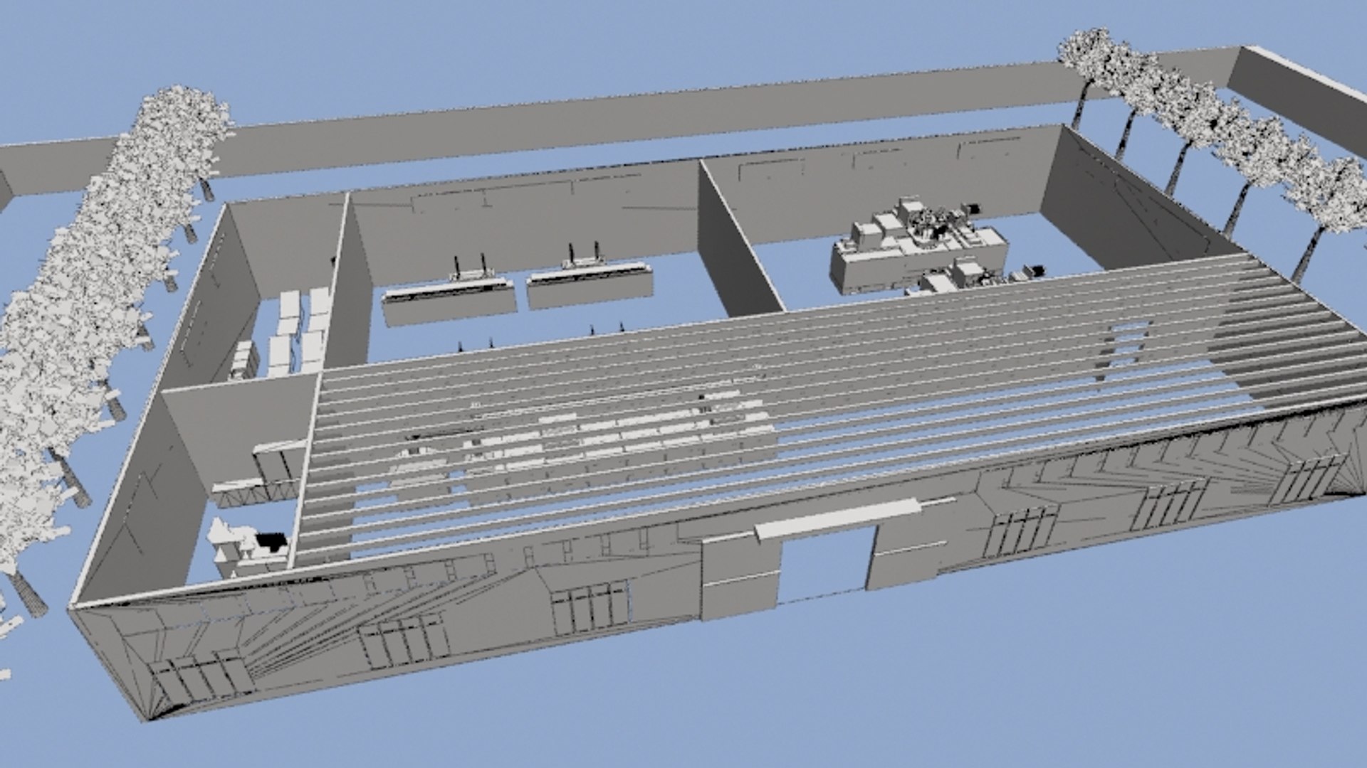 3D Chinese Factory Scene - TurboSquid 1545119