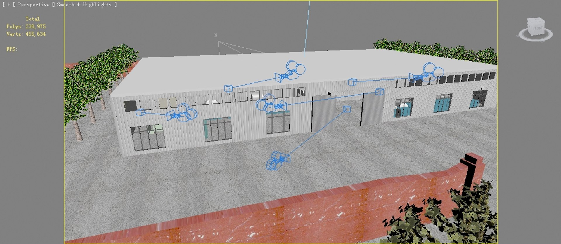 3D Chinese Factory Scene - TurboSquid 1545119