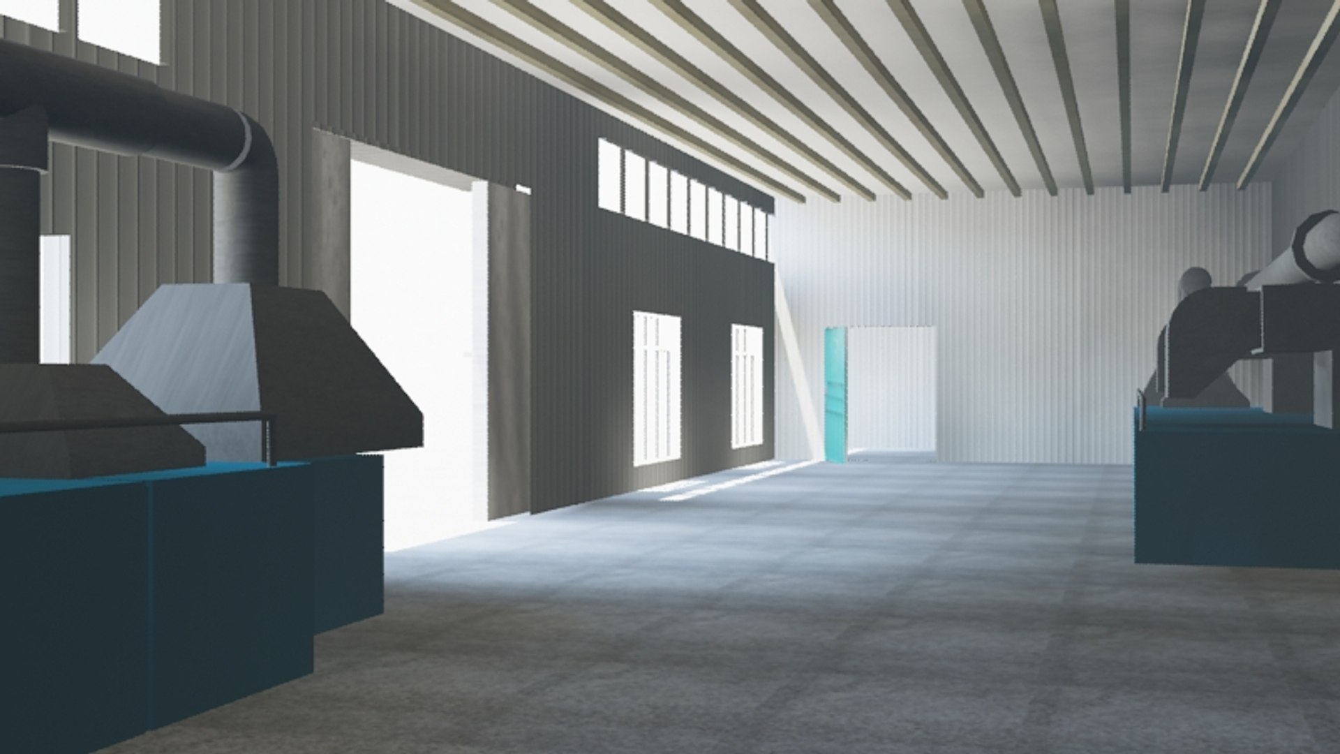 3D Chinese Factory Scene - TurboSquid 1545119