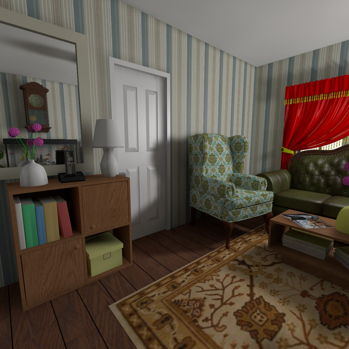 3D cartoon living room animations - TurboSquid 1385147