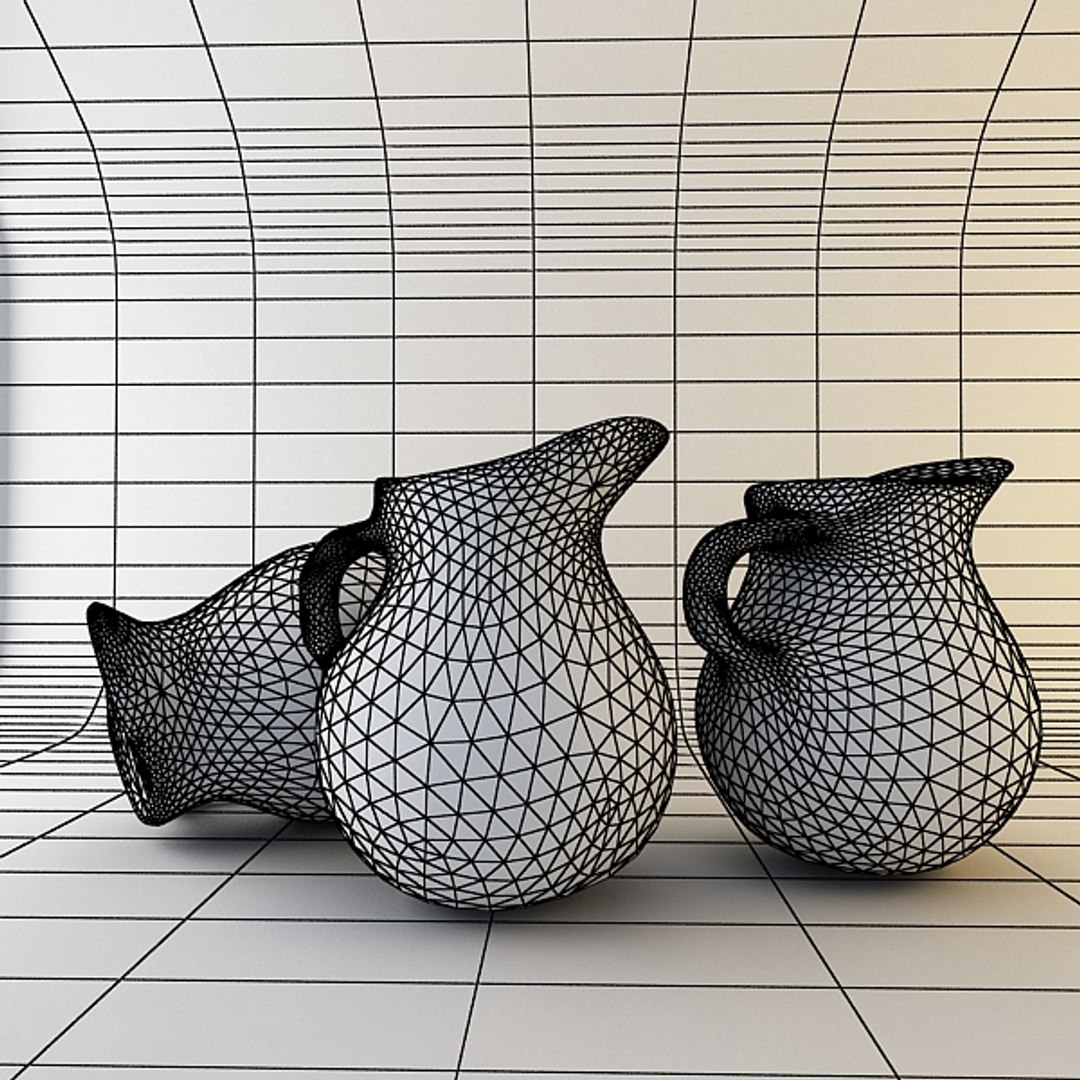 3d model mexican small jar