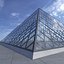 3d Model Louvre Pyramid