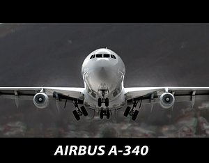 Animated Airbus A340 3D Models for Download | TurboSquid