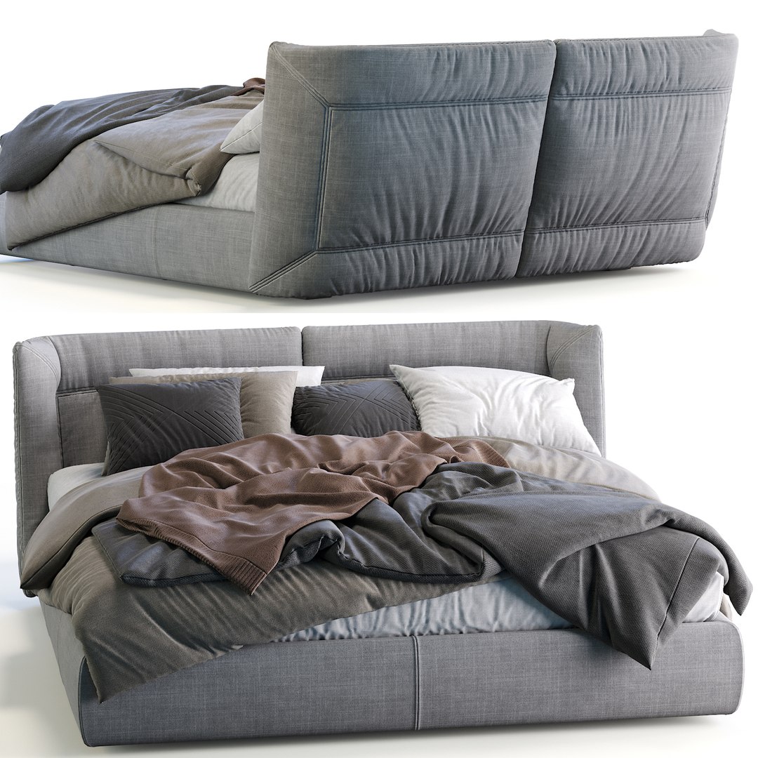 Gamma bed tulip night 3D model - TurboSquid 1566213