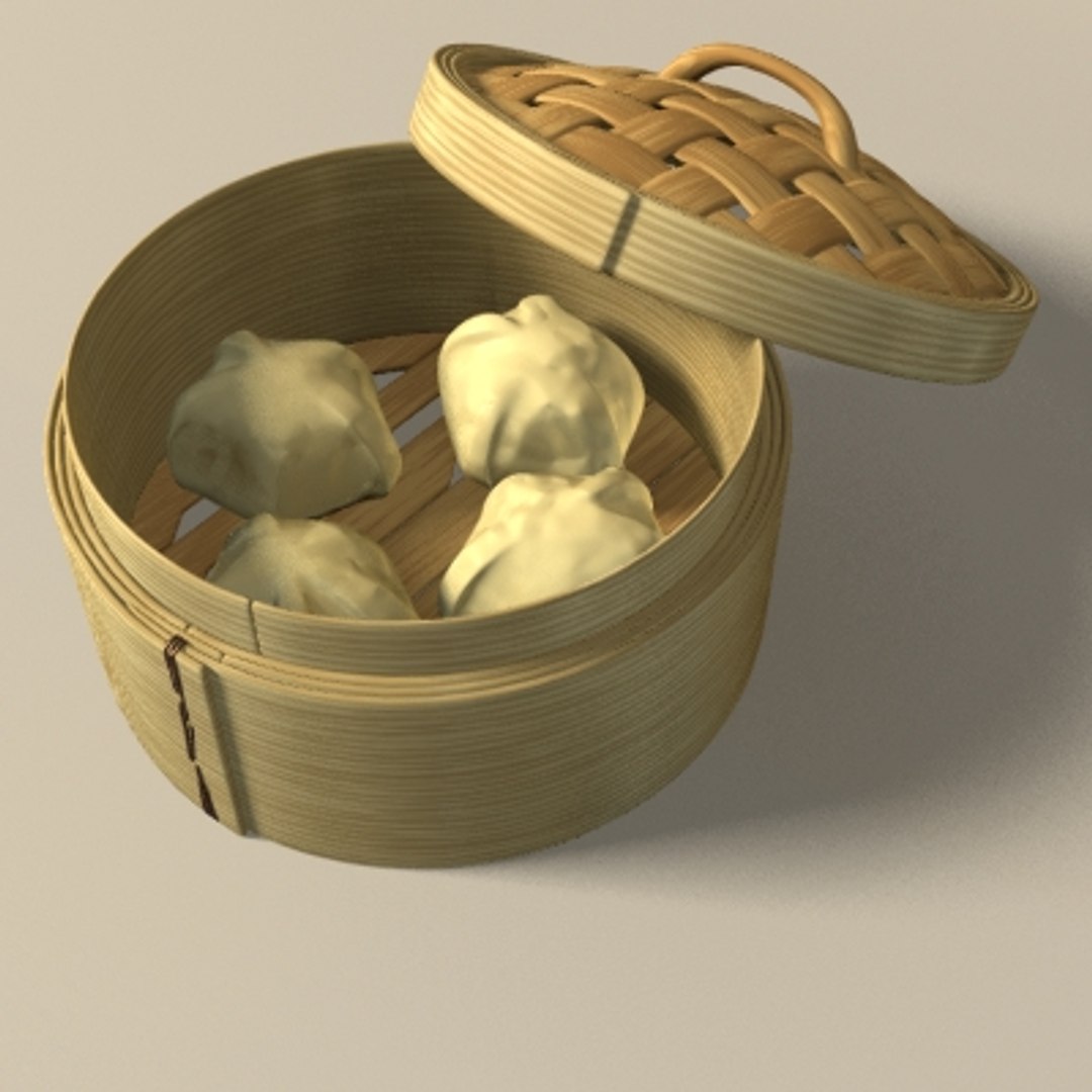 3d Model Chinese Dimsum