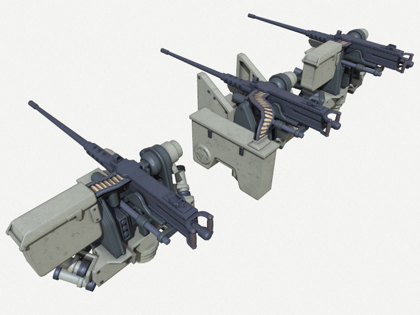 3D M153 Crows Ii Mixed - TurboSquid 1431540