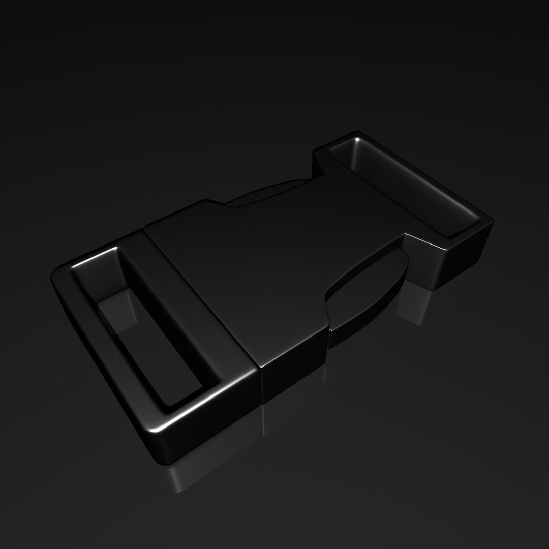 Buckle Fasten 3d Obj
