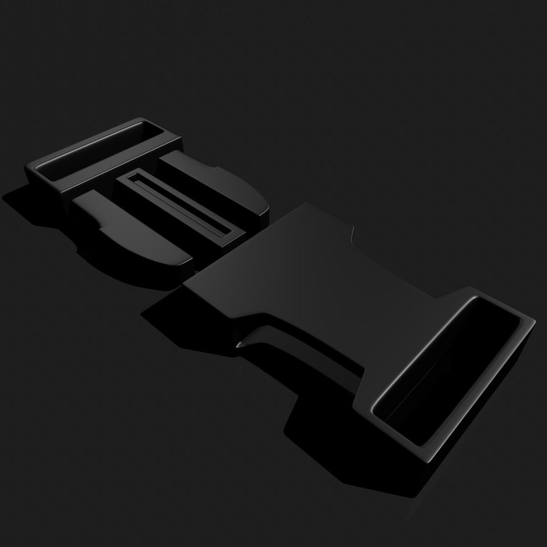 Buckle Fasten 3d Obj