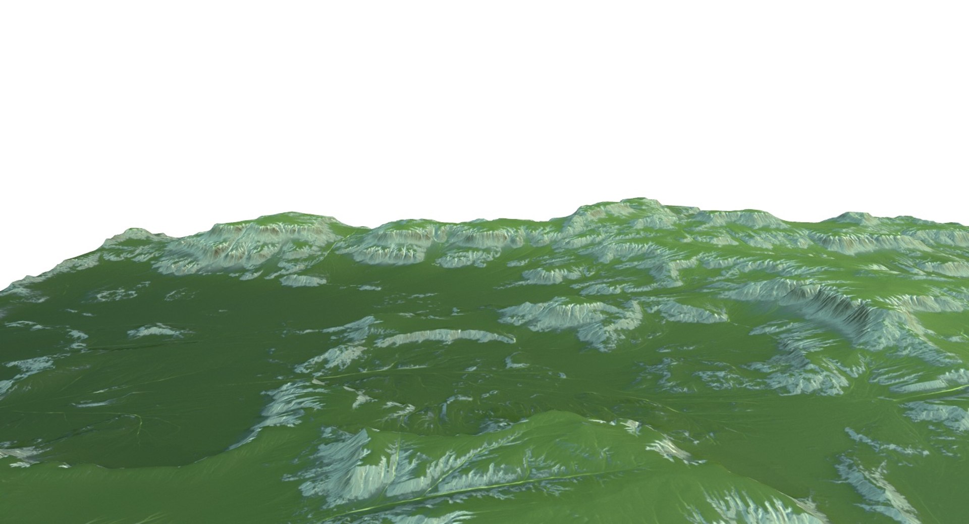 3d Hills Cliffs Terrain