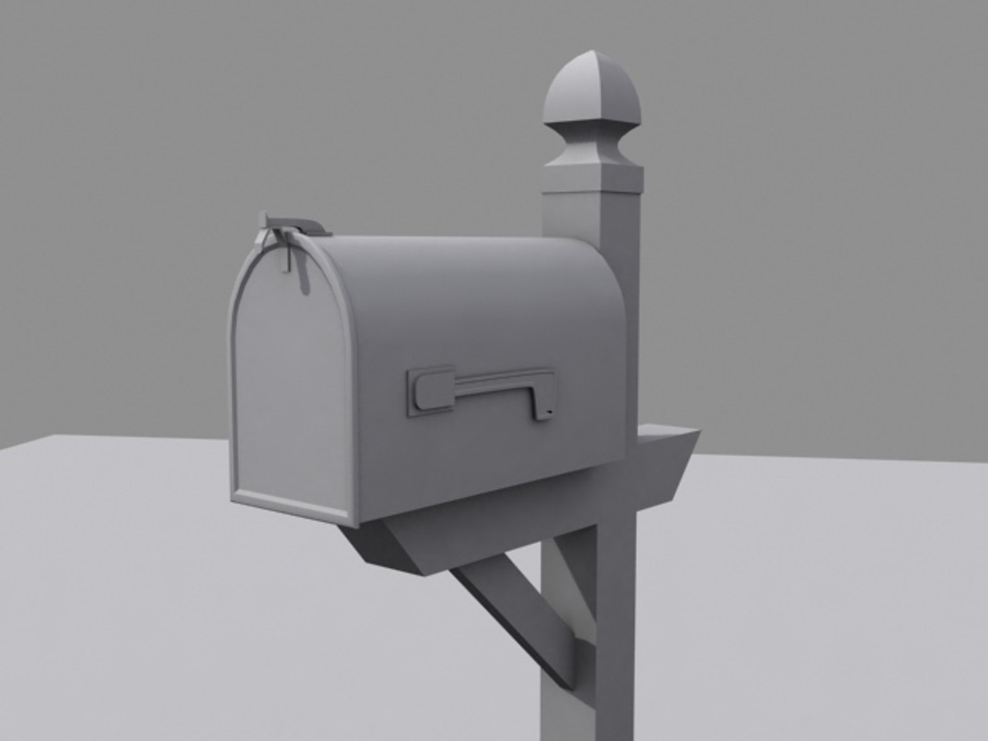 3ds Max Mailbox Letterbox