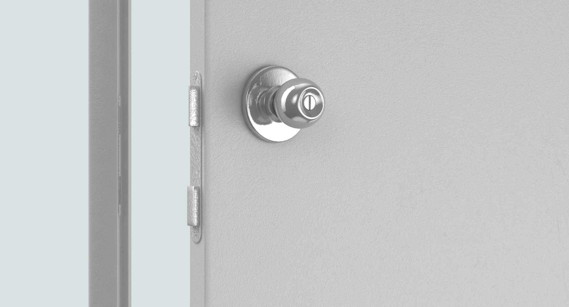 Commercial-doors---door-3-ajar 3D Model - TurboSquid 1237926