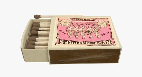 Matchbox box match 3D model - TurboSquid 1377321