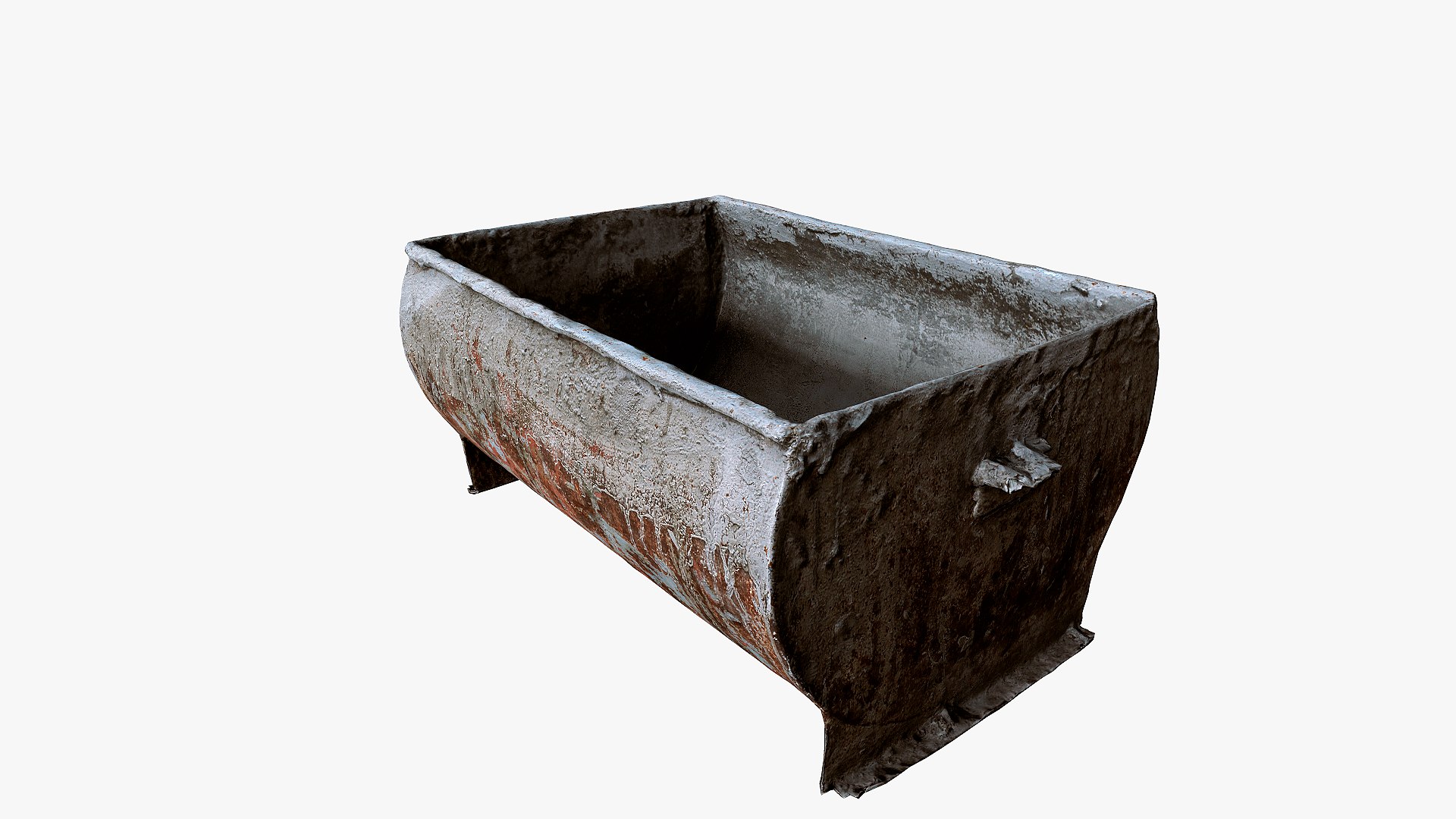 Scanned trough model - TurboSquid 1633206