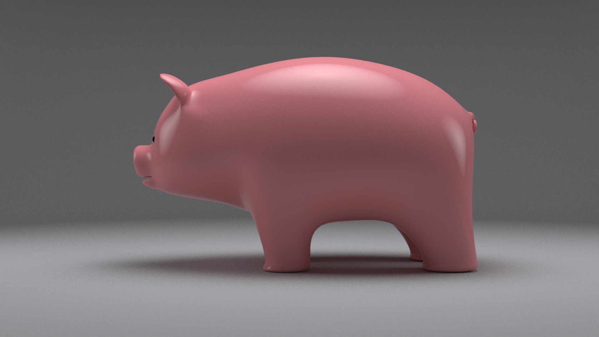 3D Cartoon Pig Box 2019 - TurboSquid 1345810