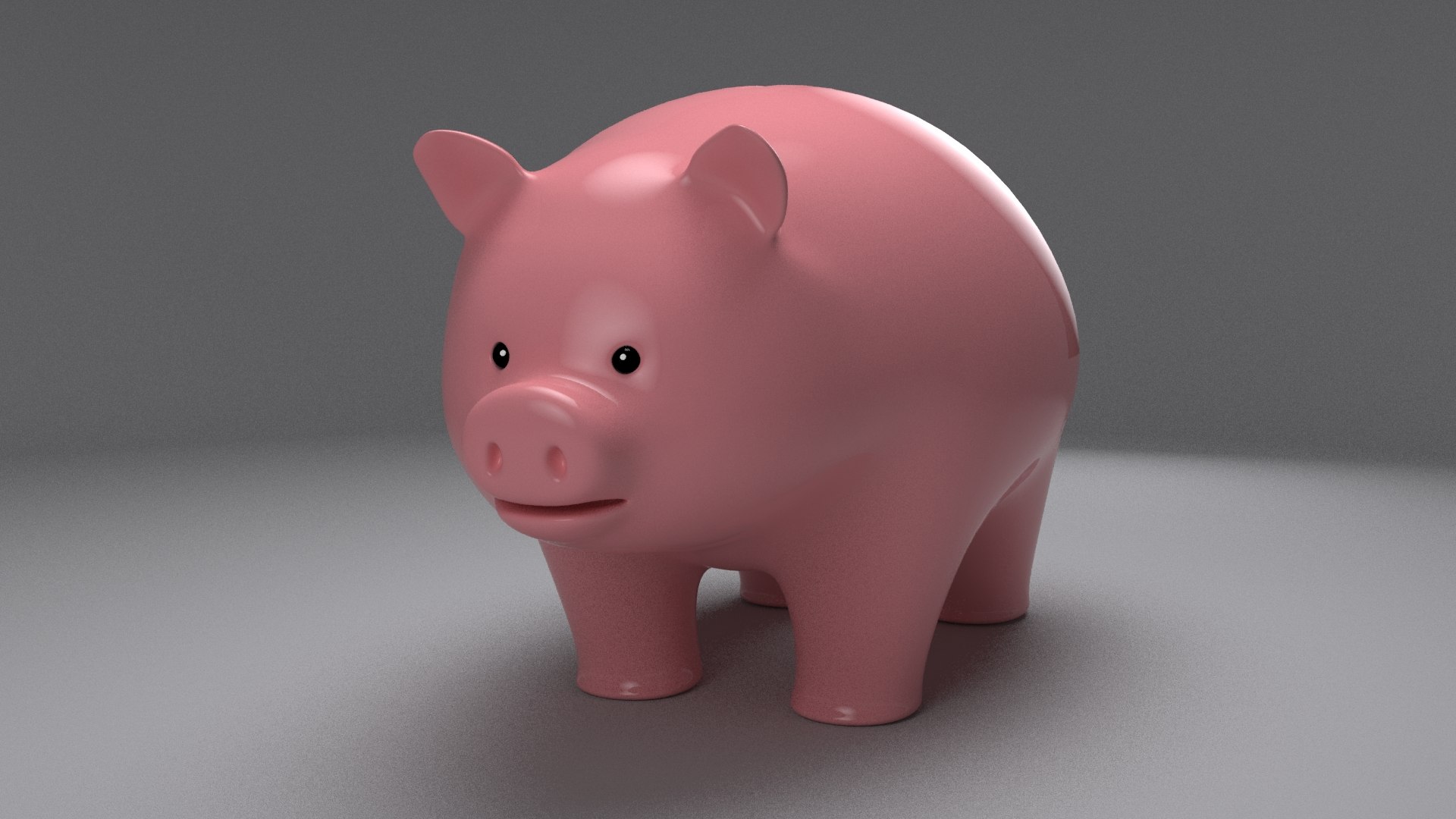 3D Cartoon Pig Box 2019 - TurboSquid 1345810
