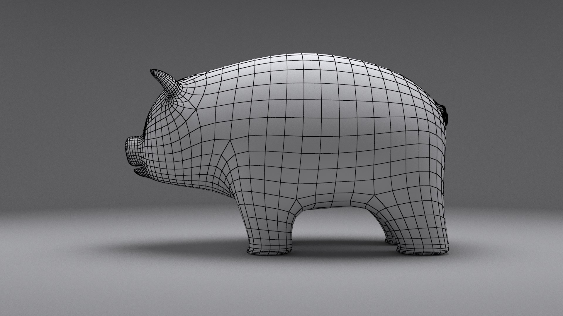 3D Cartoon Pig Box 2019 - TurboSquid 1345810