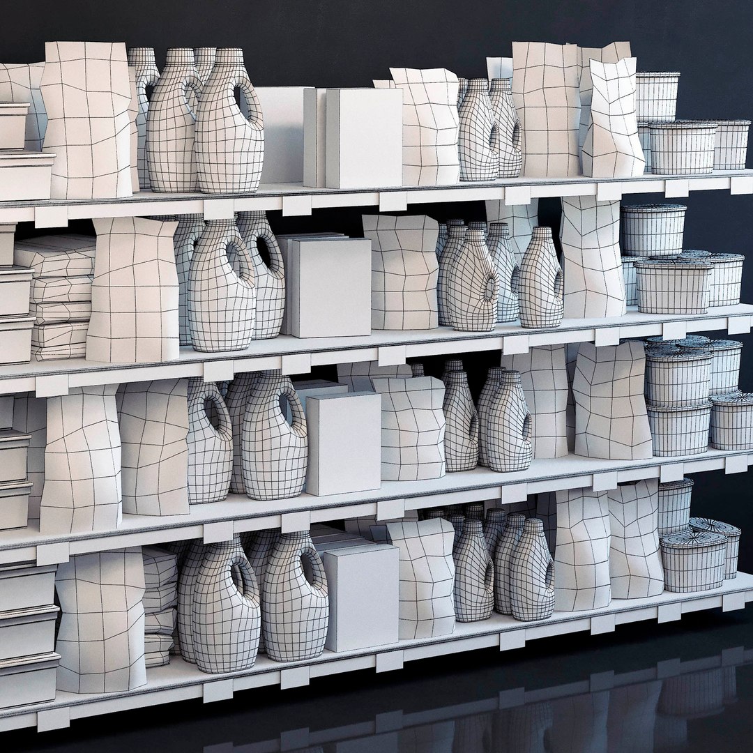 3D Showcase 009 Washing Powder Model - TurboSquid 1465000