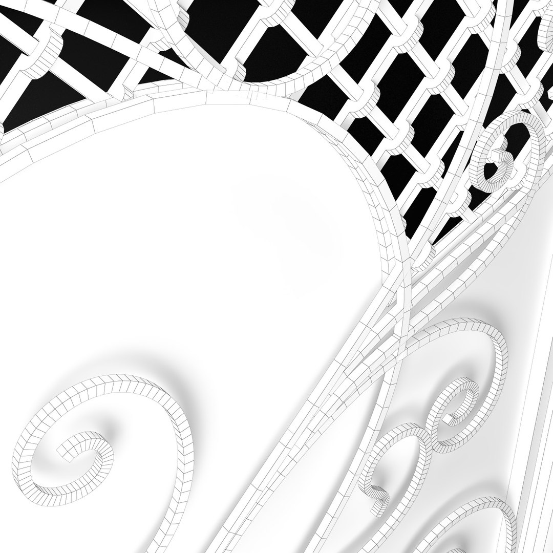 3D Wicket Gate Model - TurboSquid 1400336