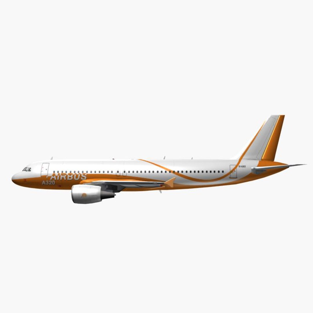 airbus a320 air 3d max