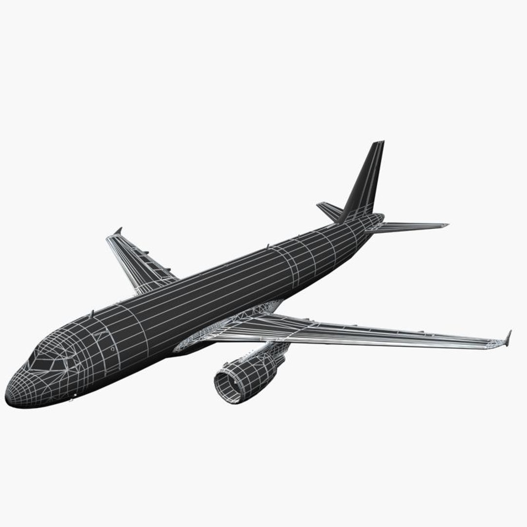 airbus a320 air 3d max