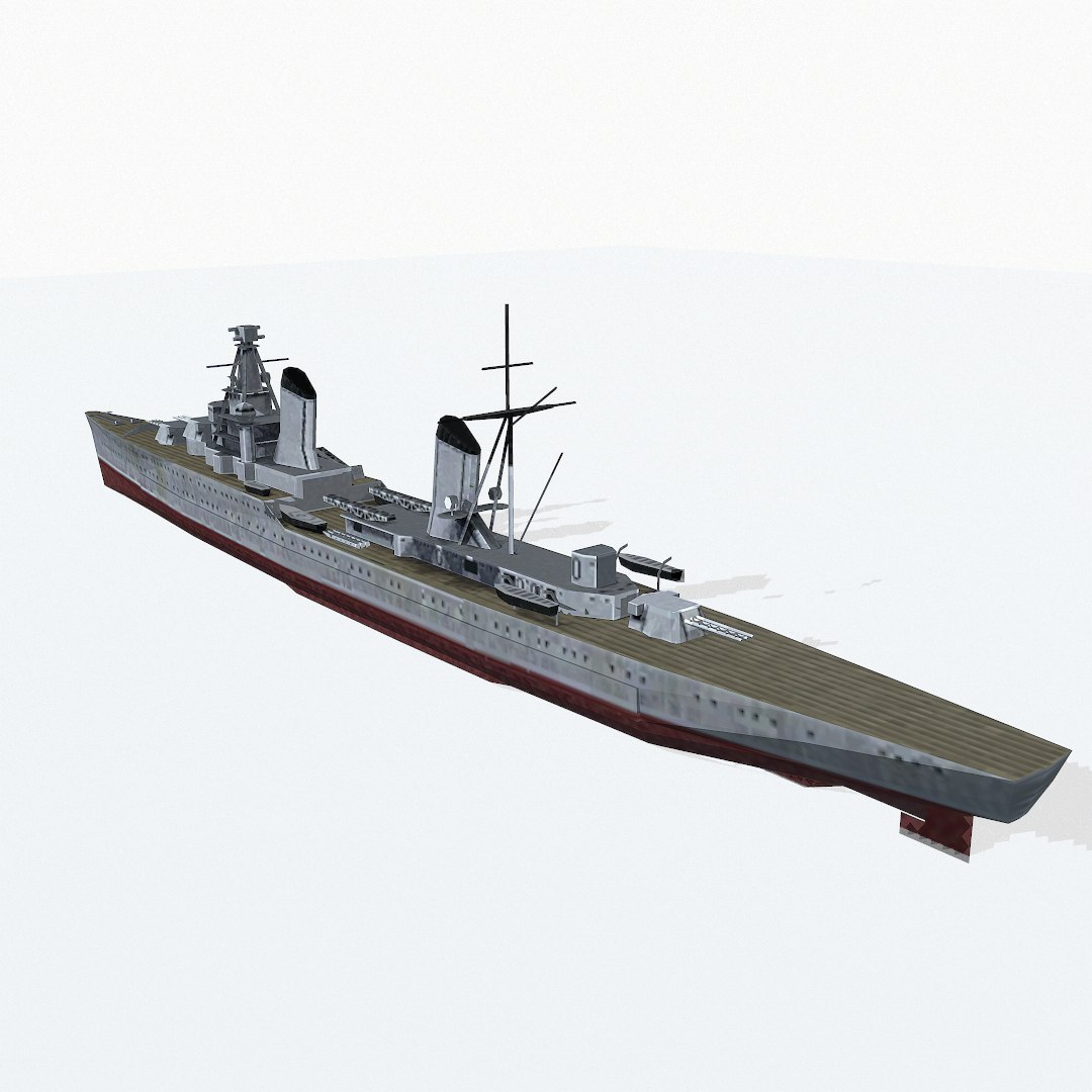 Battlecruiser Kirov 3d Model