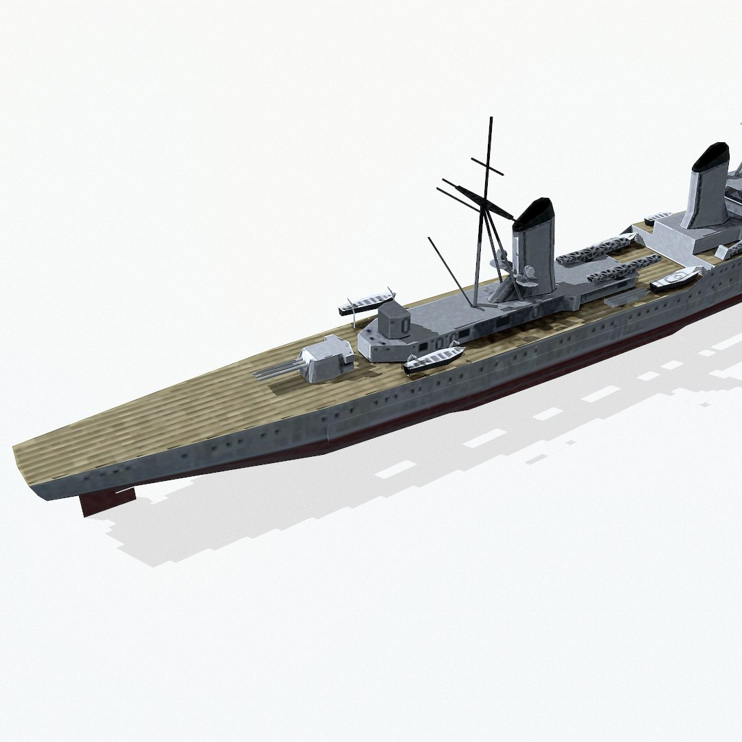 Battlecruiser Kirov 3d Model