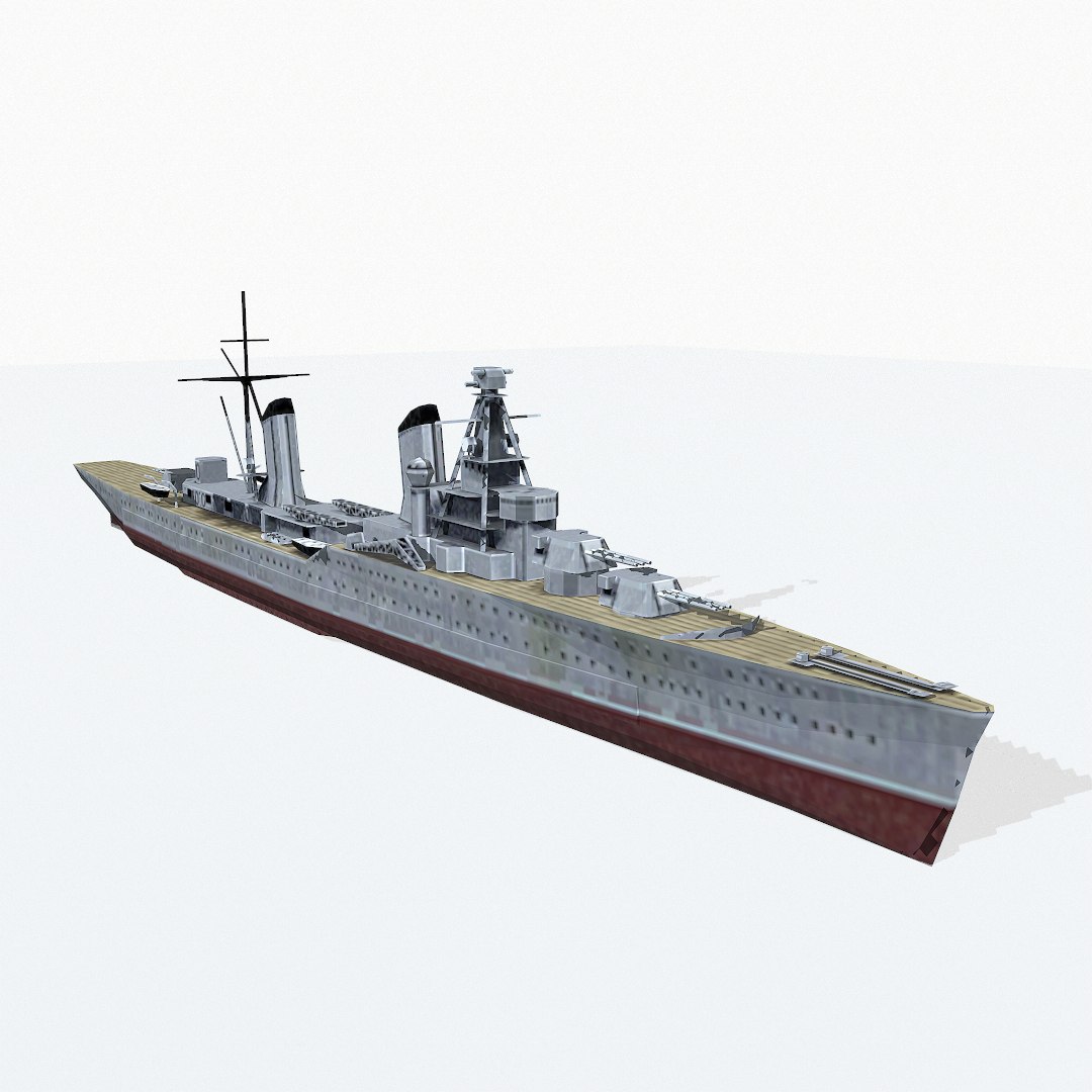 Battlecruiser Kirov 3d Model