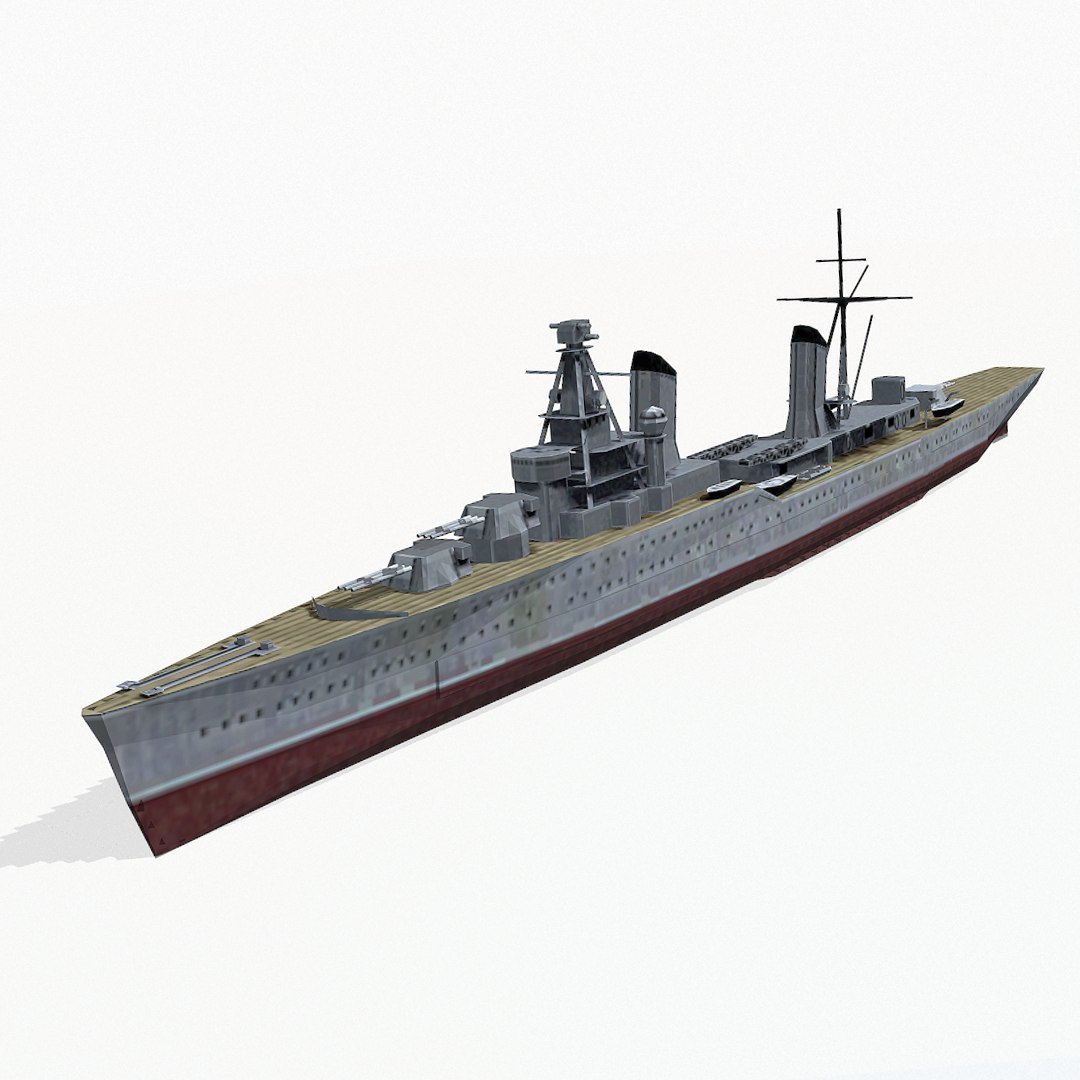 Battlecruiser Kirov 3d Model